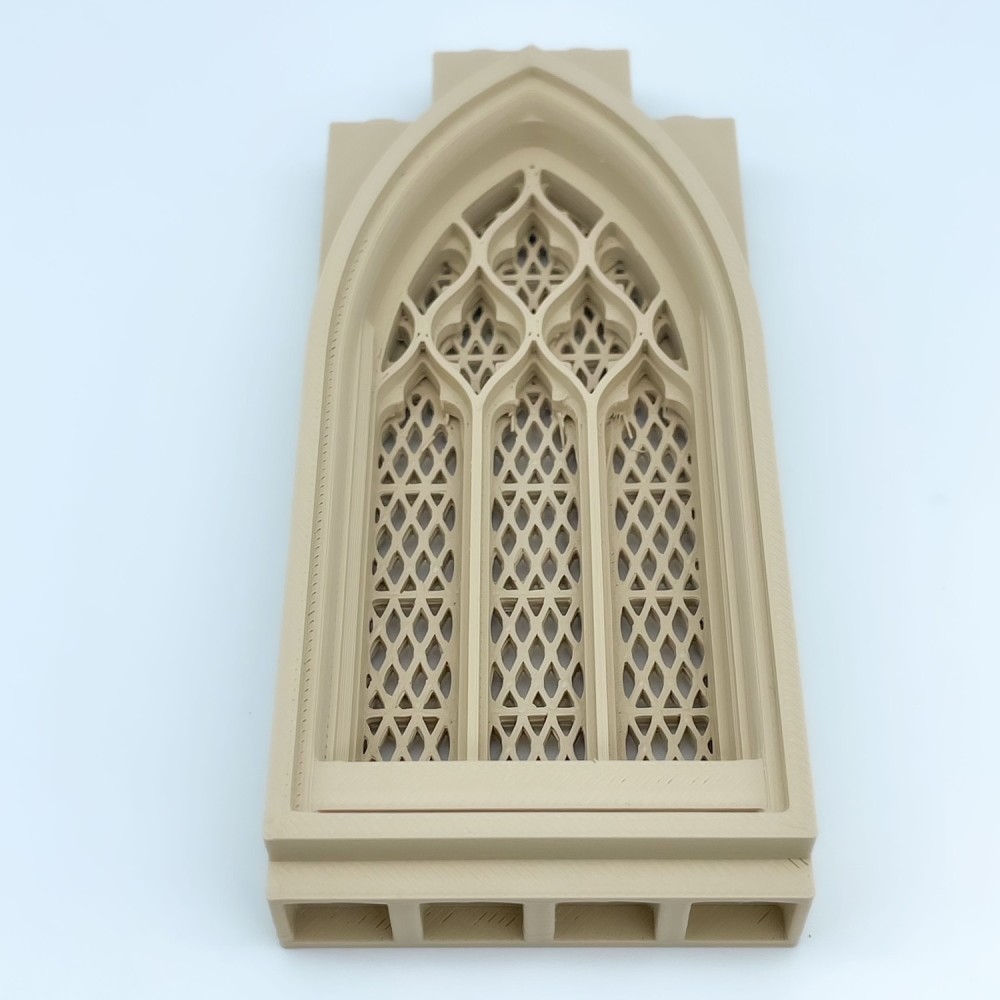 Gothic Window with Celosia 日本語 NG CASTILLOS Model NO