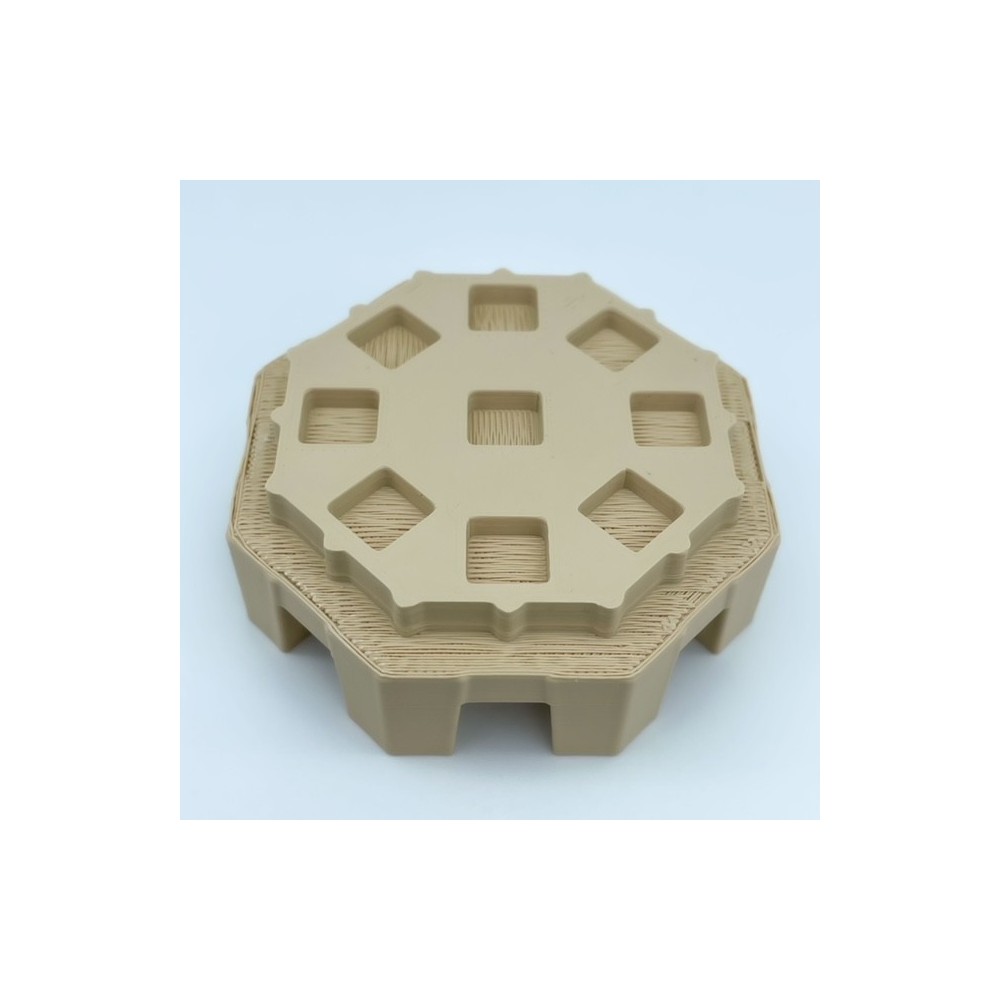 Octagonal hive & AdapterSystem NG CASTILLOS Δ JUGUETE Kunststoffblöcke